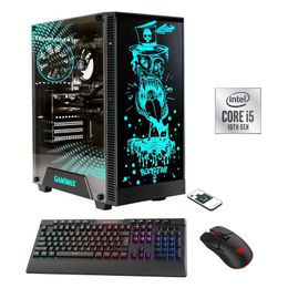 Hyrican Gaming-PC »Rockstar 6889« Windows 11 schwarz inkl.Gaming-Tastatur- und Maus mit RGB-Beleuchtung,WLAN AC,RGB-Beleuchtung Gehäuse,steuerbar...