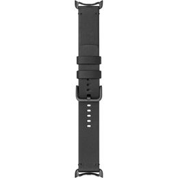 Google Wechselarmband &raquo;Classic Leather Band f&uuml;r Pixel Watch 3 (45 mm) Large&laquo; Schwarz