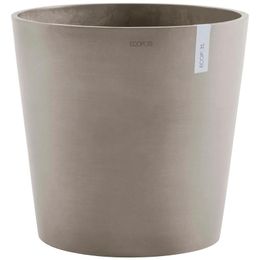 Ecopots Blumentopf »Amsterdam« ØxH: 60x54, 8 cm braungrau