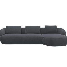 FLEXLUX Wohnlandschaft &raquo;Torino, rund, L-Form, Sofa-Ecke mit Recamiere, Longchair-Sofa&laquo; Modernes, organisches Sofa-Design, Kaltschaum, 
