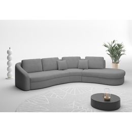 Sit & More SIT&MORE Ecksofa »Jazz L-Form« In weiteren Größen erhältlich grey