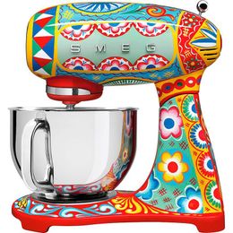 SMEG DOLCE & GABBANA Küchenmaschine »SMF03DGEU Sonderedition« Limited Edition Dolce & Gabbana Sicily is my Love Dolce&Gabban Design