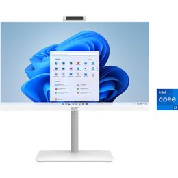 Acer All-in-One PC »Aspire C27-A« weiß 1x HDMI, 6x USB-A, 2x USB-C, 1x LAN, 1x Kartenleser, 3x Audio