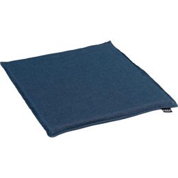 HOCK H.O.C.K. Sitzkissen &raquo;Caribe 2cm&laquo; Outdoor geeignet - Kissenh&ouml;he 2cm dunkelblau/marineblau + unifarben Obermaterial: 100% Polyacryl B/L: 35 cm x 35 cm