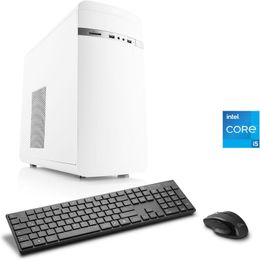 CSL PC »Speed V25883« weiß Inkl. Maus, Tastatur, WLAN 300 MBit/s, USB 3.2 Gen1: Komplettpaket für sofortigen Start.