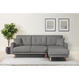 Home Affaire Ecksofa »TRIPLO optionale Schlafsofa mit Bettkasten, Maße B/T/H: 234/164/89 cm« L-Form wahlweise mit Bettfunktion - Liegefläche...