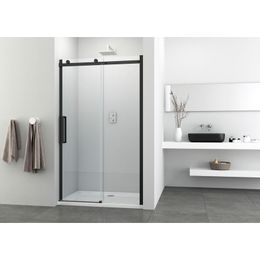 Sanotechnik Dusch-Schiebet&uuml;r &raquo;Elite Black&laquo; 138-140 cm Breite Schwarz