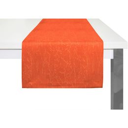 WIRTH Tischl&auml;ufer &raquo;Lahnstein&laquo; orange Polyester