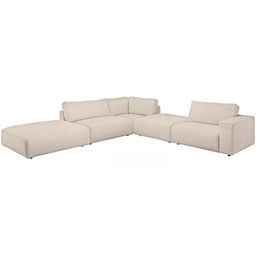 Musterring Ecksofa »LUCIA L-Form« in vielen Qualitäten und 4 verschieden Nähten beige BAX
