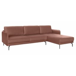 Creation BY ROLF BENZ Ecksofa &raquo;CR.450, Designecksofa, Polsterecke, L-Form&laquo; Armlehne sehr schmal, Breite 234 cm, Alugussf&uuml;&szlig;e in umbragrau braun 