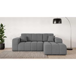 Inosign Ecksofa »CASSY L-Form, Schlafsofa mit Bettkasten, Maße B/T/H: 245/165/88 cm« mit 2 Rückenkissen, Recamiere rechts oder links bestellbar...