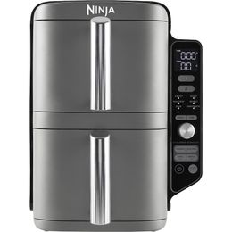 Ninja Heißluftfritteuse »SL400EU Double Stack XL« 2470 W grau
