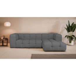 LeGer Home by Lena Gercke Ecksofa »TALISHA L-Form Designersofa, moderne Steppung, B/T/H: 276/178/75 cm« aufwendig gepolstert, hoher Sitzkomfort...