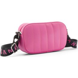 ELBSAND Umhängetasche »Minibag« Handtasche mit Steppung, Crossbody Bag VEGAN pink