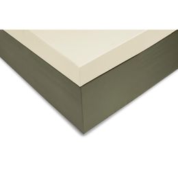 ZO HOME Spannbettlaken &raquo;Satinado&laquo; Laken aus 100% Baumwolle, hochwertiges Mako-Satin, Betttuch ab 90x200 wei&szlig; Mako-Satin, Obermaterial: 100% Baumwolle