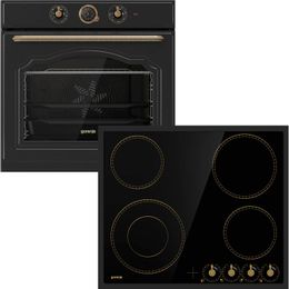Gorenje Backofen-Set &raquo;BOS67371CLB&laquo; ecoClean AirFry-Funktion edelstahlfarben/schwarz AirFry-Funktion &ndash; die ges&uuml;ndere Alternative zur Fritteuse