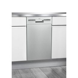 Amica Unterbaugeschirrspüler »EGSPU 500 911 E« 10 Maßgedecke silberfarben Unterkorb mit faltbaren Gittern