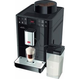 Melitta Kaffeevollautomat »Passione One Touch F53/1-101, silber« One Touch Funktion, tassengenau frisch gemahlene Bohnen schwarz