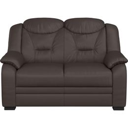 COTTA 2-Sitzer &raquo;Marcus&laquo; Sofa mit hoher R&uuml;ckenlehne braun 64% Polyurethan, 25% Polyester, 11% Baumwolle
