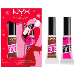 NYX Kosmetik-Set »Professional Makeup Brow Glue Stick Duo« mit vielseitigen Kombinationsmöglichkeiten braun Make-Up-Set von NYX