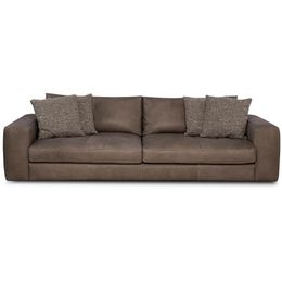DESIGNWERK Big-Sofa »Parma, anspruchsvolles Design und toller Sitzkomfort« braun