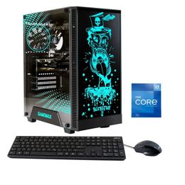 Hyrican Gaming-PC »Rockstar 6828« Windows 11 schwarz Microsoft Windows 11 Home (64 Bit): Aktuelles Betriebssystem mit optimaler Unterstützung für...
