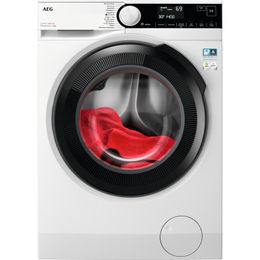 AEG Waschmaschine 7000 »LR7A70490« 9 kg 1400 U/min ProSteam - Dampf-Programm für 96 % weniger Wasserverbrauch weiß Aqua Control System -...