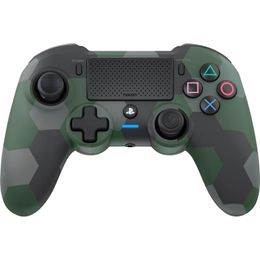nacon Gaming-Controller »NA010114 PS4 Asymmetric Wireless Controller, 3, 5 mm Headsetanschluss« camo grün Reichweite bis zu 7 Meter, Spielzeit bis...