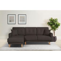 Home Affaire Ecksofa »TRIPLO optionale Schlafsofa mit Bettkasten, Maße B/T/H: 234/164/89 cm« L-Form wahlweise mit Bettfunktion - Liegefläche...