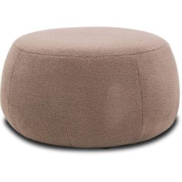 DOMO collection Hocker &raquo;800012&laquo; Hocker rund gepolstert rosa 100% Polyester