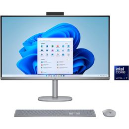 HP All-in-One PC »OmniStudio X 32-c0077ng« Meteorsilber 2x HDMI, 4x USB 3.2 Gen 2 Typ-A, 1x USB 3.2 Gen 2 Typ-C, 1x USB 4.0, 1x LAN, 1x...