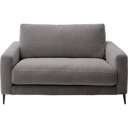 Inosign 1, 5-Sitzer »Downtown B/T/H: 152/105/84 cm« weicher Sitzkomfort, Cord, gemütliches Loungemöbel zum Relaxen dark grey