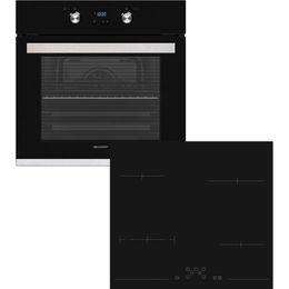 Sharp Backofen-Set &raquo;Pyro_Extraset_Graphit&laquo; Pyrolyse-Selbstreinigung schwarz ActiveCool-Technologie