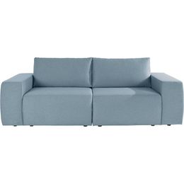 LOOKS by Wolfgang Joop Big-Sofa »LooksII« geradlinig und komfortabel eisblau