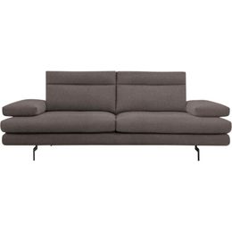 Calia italia 3,5-Sitzer &raquo;Toby Wing, italienisches Designsofa, super bequem, Megasofa&laquo; inkl. Sitztiefenverstellung und Armteilfunktion, F&uuml;&szlig;e in Schwarz