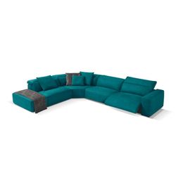 Egoitaliano Ecksofa »Beverly, extravangantes Designsofa mit erstklassigem Sitzkomfort« wahlweise mit elektrischer Relaxfunktion,...