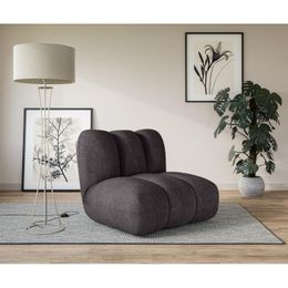 LeGer Home by Lena Gercke Sessel »Priya Loungesessel, moderne Steppung, auch in Bouclé« perfektes Einzelstück, gemütlich und modern, B/T/H:...
