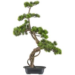 Creativ green Kunstbonsai &raquo;Bonsai Kiefer&laquo; mit elegantem Stamm gr&uuml;n Kunststoff