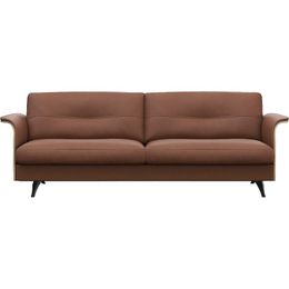 FLEXLUX 3-Sitzer »Glow Designsofa, bequem und komfortabel durch hochwertigen Sitzaufbau« Skandinavisches Design, In hochwertiger Verarbeitung Old...