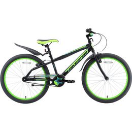 Bikestar Jugendfahrrad 1 Gang f&uuml;r Damen und Herren schwarz Jugendfahrrad