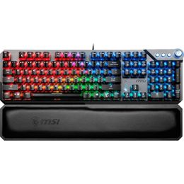 MSI Gaming-Tastatur »Vigor GK-71 SONIC RED SWITCHES« (Antirutsch-Füße Funktionstasten Handgelenkauflage Licht-Bewegungs-Sensor...