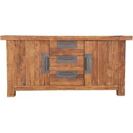 Sit Sideboard »Coral« aus recyceltem Altholz Teak natur