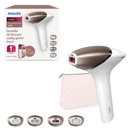 Philips IPL-Haarentferner »Lumea S9900 BRI951/01« 450.000 Lichtimpulse kabellos, 2 SkinAI Funktionen rosa Kostenlose Lumea Coaching-App mit zwei...