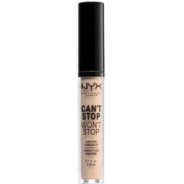 NYX Concealer »Professional Makeup Can ́t Stop Won ́t Stop Concealer« mit hoher Deckkraft CSWSC02 Alabaster Concealer von NYX