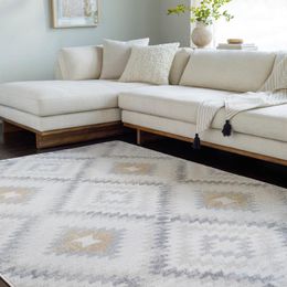 LIVABLISS Teppich »BOGOR« rechteckig 7 mm Höhe bunt Obermaterial: 100% Polypropylen B : 200 cm 1 Stk.