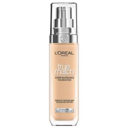 L'ORÉAL PARIS Foundation »True Match Foundation« Spendet Feuchtigkeit, mittlere Deckkraft, passt sich dem Hautton an. nude True Match Foundation...