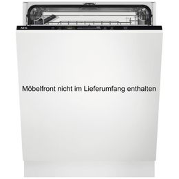 AEG vollintegrierbarer Geschirrspüler 6000 »FSE53617Z 911536621« 13 Maßgedecke AutoOff - Abschaltautomatik grau Inverter Motor
