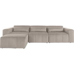 LeGer Home by Lena Gercke Ecksofa »Maileen L-Form« Modulsofa, bestehend aus 4 Modulen, Farben mixbar beige