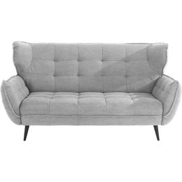 LEONIQUE 2-Sitzer »Ariana« Big-Sofa bzw. stylischer Hochlehner light grey