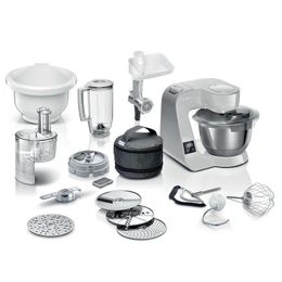 Bosch Küchenmaschine »MUM5 MUM5XL72« mit umfangreichem Zubehör mineral grey/silber